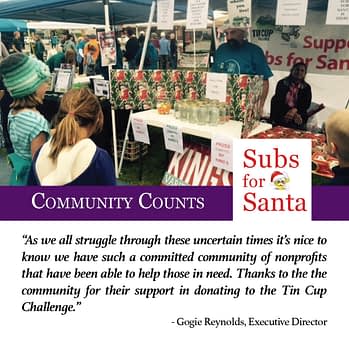 Community Counts! Subs for Santa
